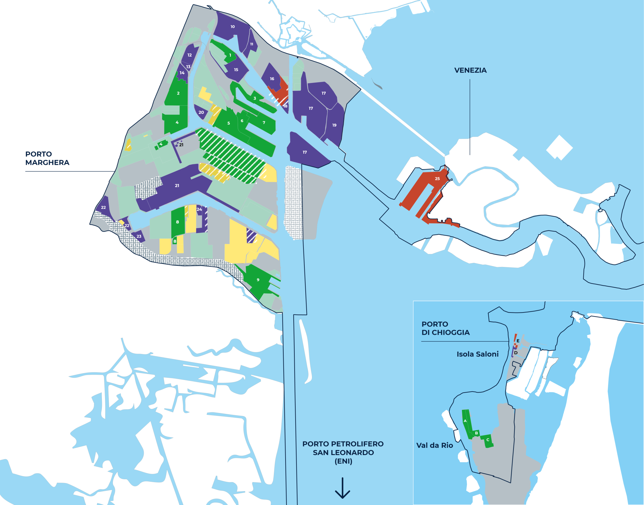 Terminals and Operators - Port of Venice and Chioggia